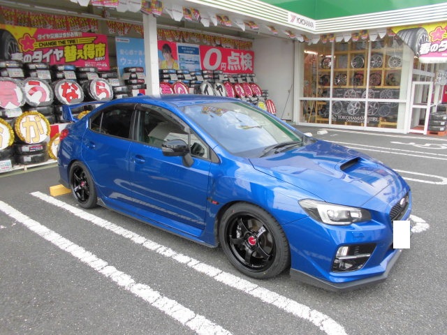 WRXにADVAN Racing GT!!! | 株式会社ヨコハマタイヤガーデン関東