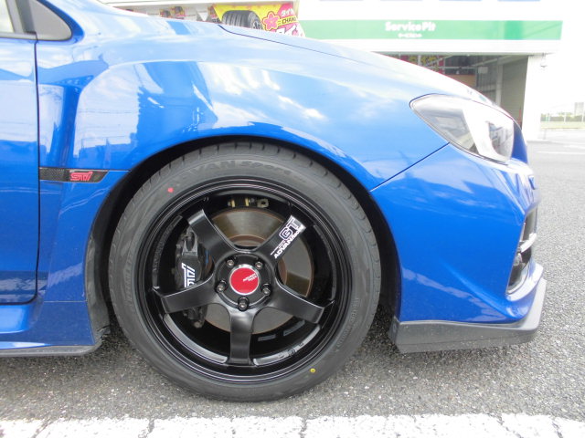 WRXにADVAN Racing GT!!! | 株式会社ヨコハマタイヤガーデン関東