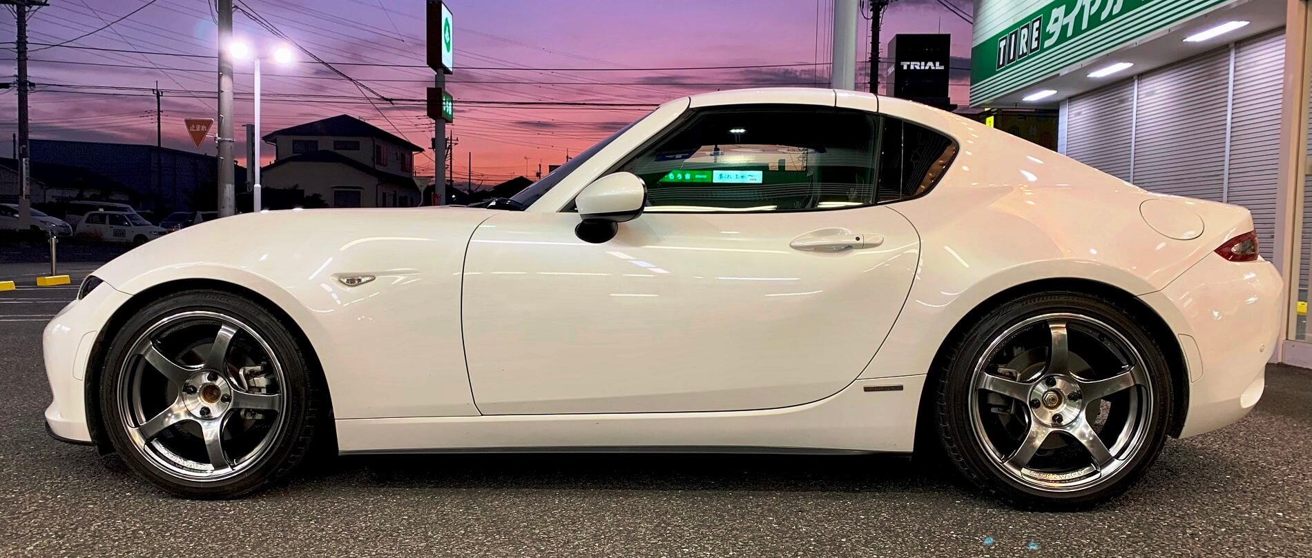 ロードスターRFにADVAN Racing TC-4 SE 取付！ | 株式会社ヨコハマタイヤガーデン関東