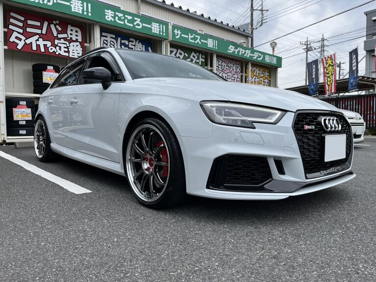 アウディ RS3、ADVANホイールを装着！！ | 株式会社ヨコハマタイヤガーデン関東